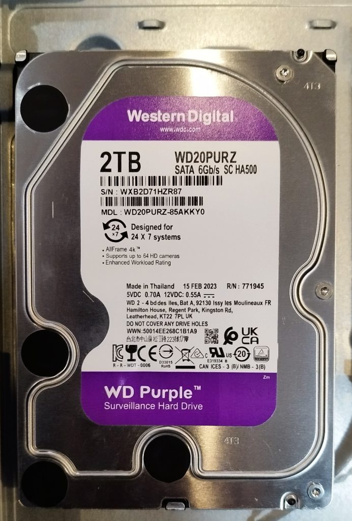 Review of Refurbished and Counterfeit WD Purple Hard Drives - Farid's Guide